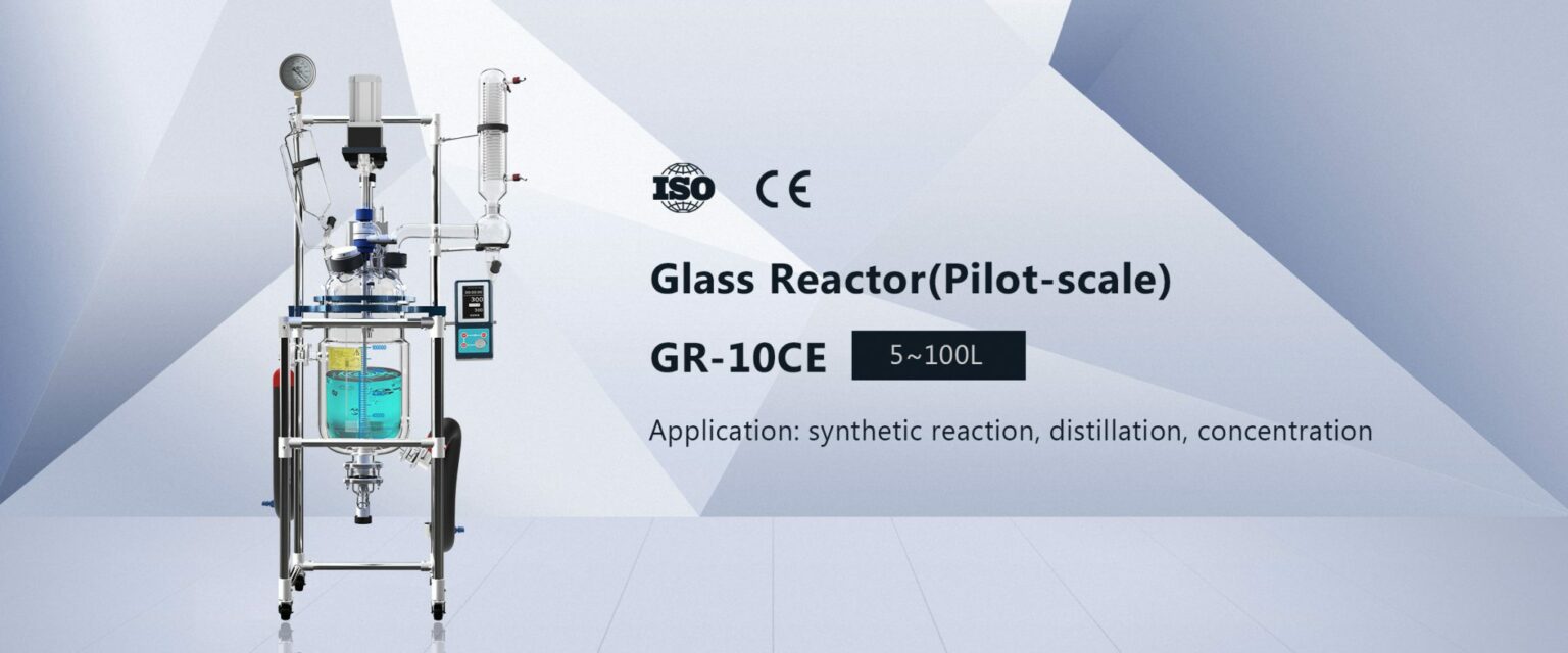 GR-10CE 10L Double-wall Glass Reactor