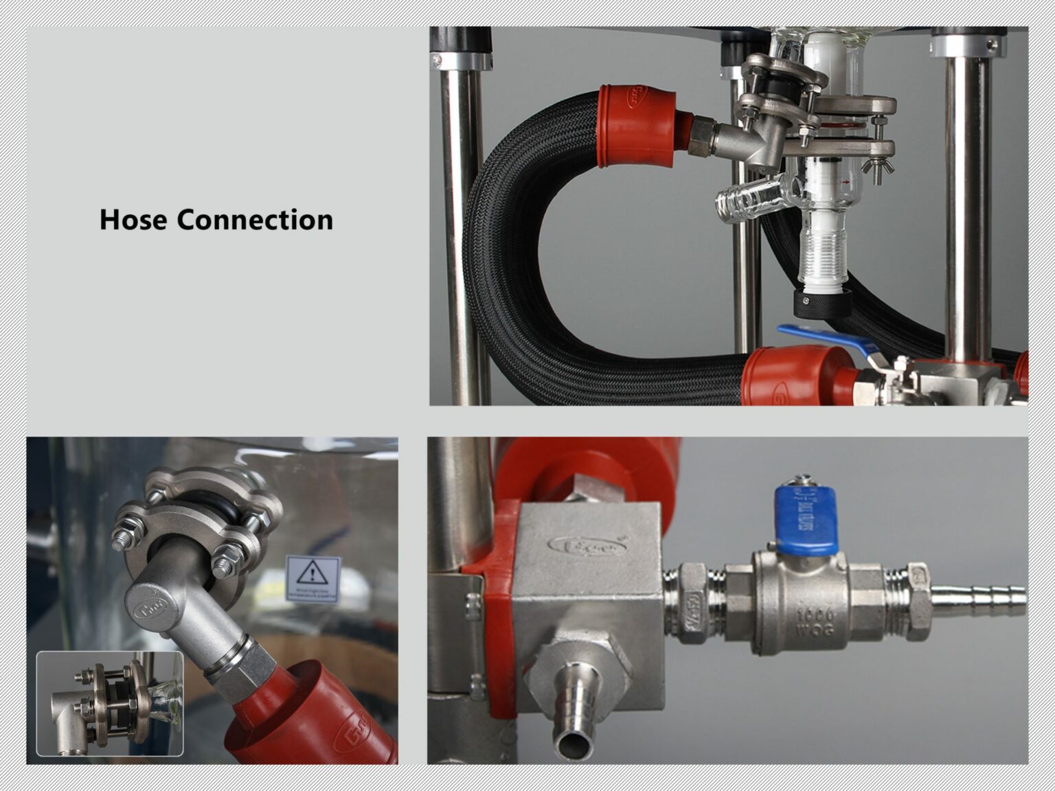 GR-10CE 10L Double-wall Glass Reactor