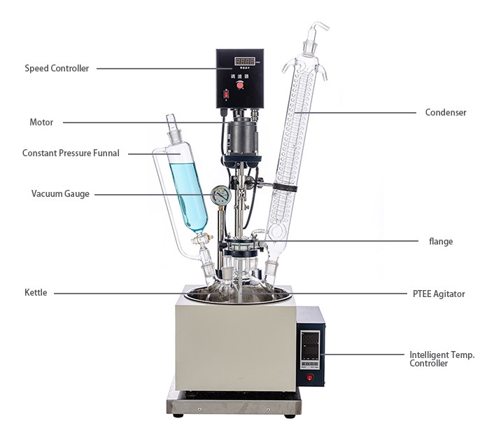 Laboratory Media Bottle 500mL Amber Glass Reagent Bottle - Borosilicate ...