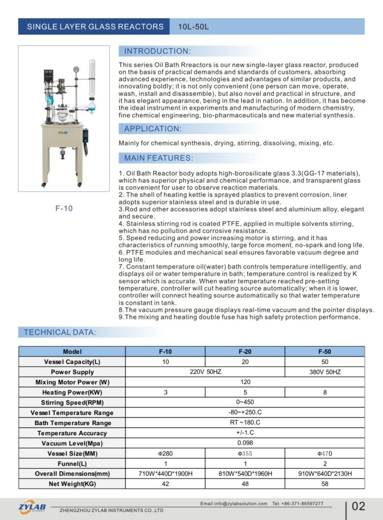 Ultimate Guide to Glass Reactors: Types, Features, and Applications