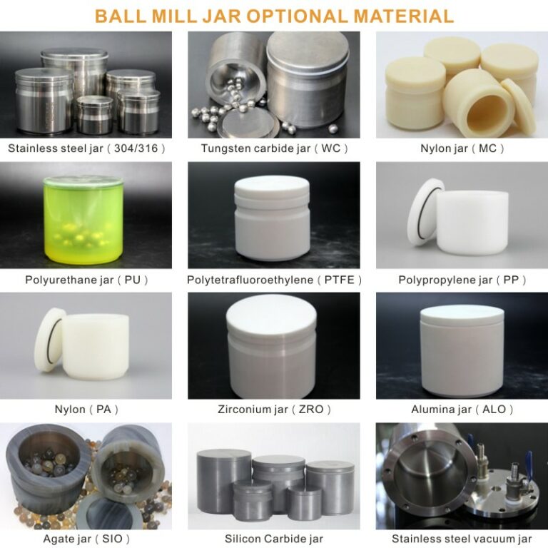 Ball Mill Jar - ZYLAB
