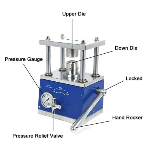 Sealing Machine for Coin Cell - ZYLAB