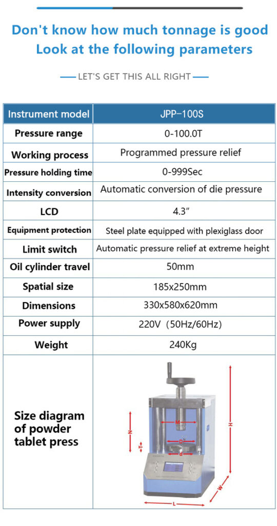 Automatic Powder Pellet Press - ZYLAB