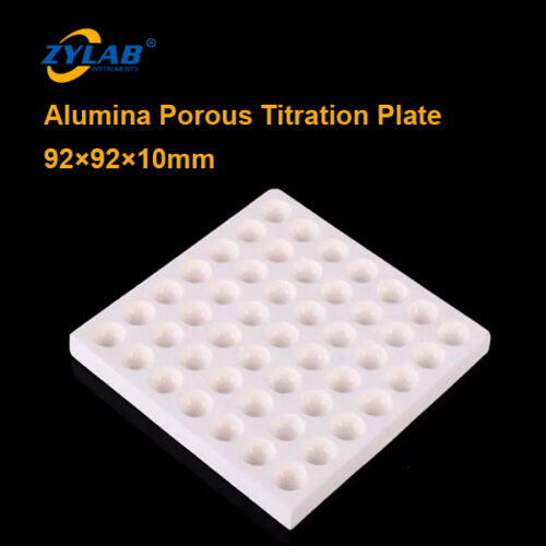 Customizable Alumina Titration Plate for Lab Applications